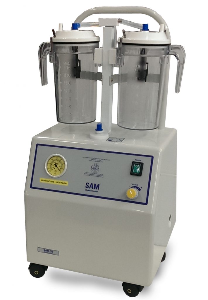 SAM 35 Suction Unit – 2 x 4 Litre Jars – HCE Ghana Limited