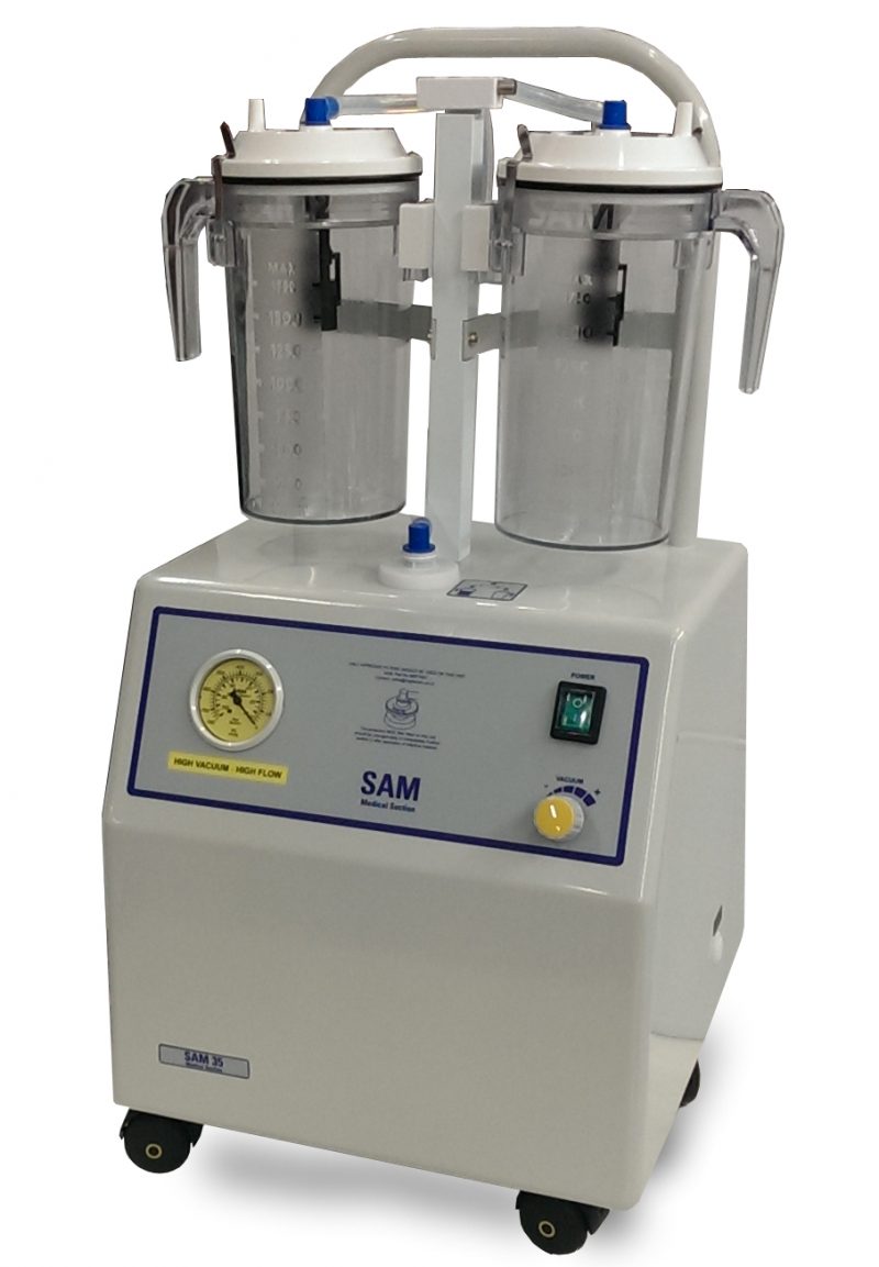 SAM 35 Suction Unit – 2 x 4 Litre Jars – HCE Ghana Limited