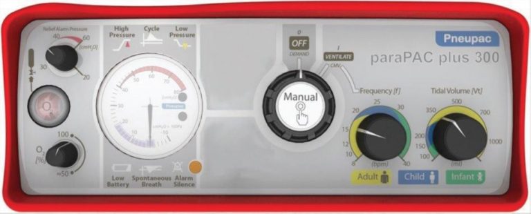 paraPAC plus with PEEP, CPAP and manual control – HCE Ghana Limited