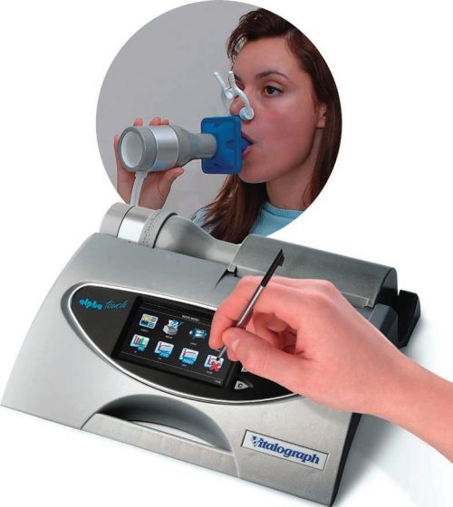 Vitalograph ALPHA Touch Spirometer with FREE Spirotrac Software – HCE ...