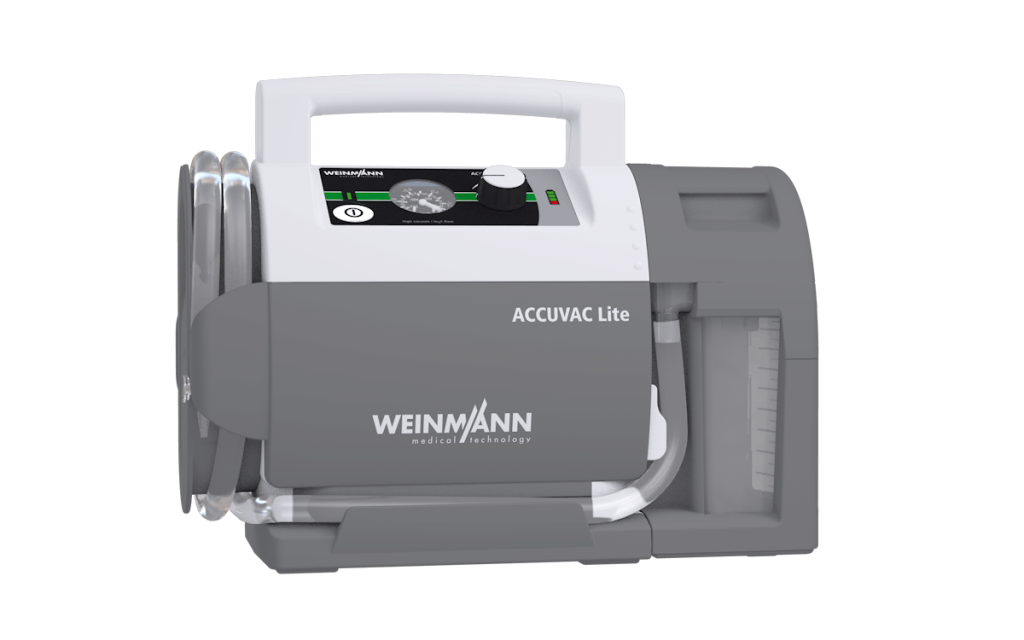 ACCUVAC Lite Portable suction Unit – HCE Ghana Limited
