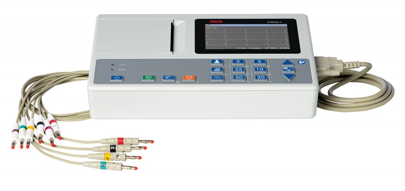 seca CT8000i-2 12 lead, 3 Channel high quality interpretive ECG – HCE ...